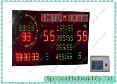 Cina Tabelloni segnapunti di pallacanestro della palestra, cifre ed esposizione elettronici del segnatore delle lettere in vendita
