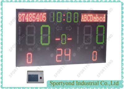 Cina Tabellone segnapunti elettronico principale Digital per pallacanestro, tabellone segnapunti di sport di pallacanestro dell'istituto universitario in vendita