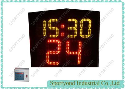 Cina Orologio di colpo elettronico di pallacanestro dell'istituto universitario con il visualizzatore digitale Principale parteggiato tre in vendita
