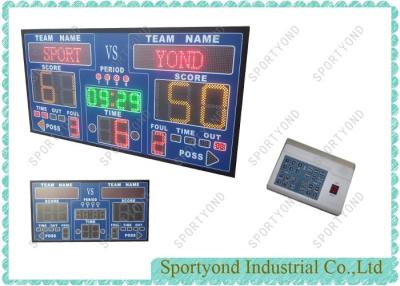 Cina Tabellone segnapunti di pallacanestro di Digital di 7 segmenti ed orologio di colpo elettronici di pallacanestro in vendita