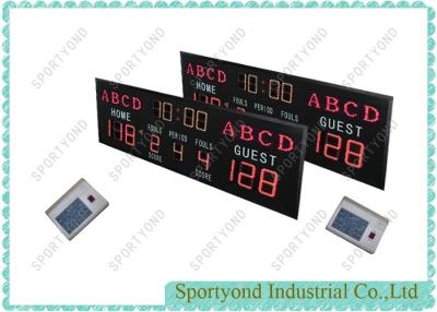 Cina Tabellone segnapunti elettronico di pallacanestro di singolo sport del fronte multi con il visualizzatore digitale Principale in vendita
