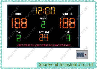Cina Temporizzatore elettronico del tabellone segnapunti di pallacanestro del portatile LED Digital per il club di pallacanestro in vendita