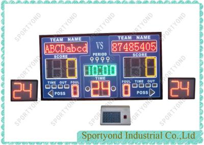 Cina Metta in mostra il temporizzatore elettronico del colpo del tabellone segnapunti/LED di pallacanestro della palestra in vendita