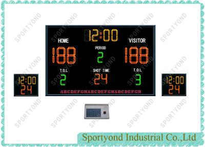 Cina Piccolo tabellone segnapunti elettronico di pallacanestro con tempo di periodo degli orologi e del gioco di colpo in vendita