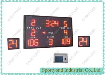 Cina Tabellone segnapunti elettronico di pallacanestro della High School con l'esposizione di sincronizzazione del contatore di orologio del colpo in vendita
