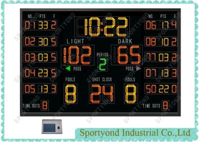 Cina Tabelloni segnapunti elettronici di pallacanestro del campo da giuoco, tabellone segnapunti del campo da gioco LED in vendita
