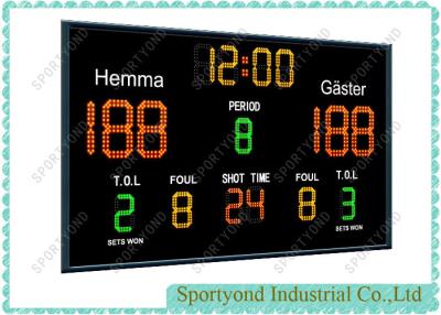 Cina Tabellone segnapunti elettronico principale Floorball dell'interno, bordo del punteggio di pallacanestro in vendita