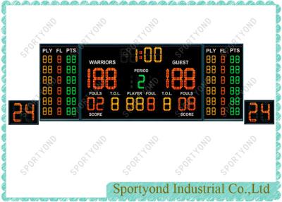 Cina Tabellone segnapunti senza fili elettronico di pallacanestro del LED Digital, temporizzatore del gioco di pallacanestro in vendita