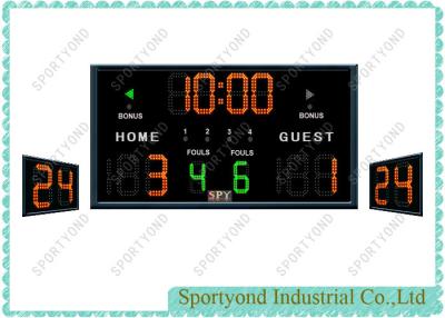 Cina Tabellone segnapunti di pallacanestro di Multisport ed orologio di colpo elettronici dell'interno di pallacanestro in vendita