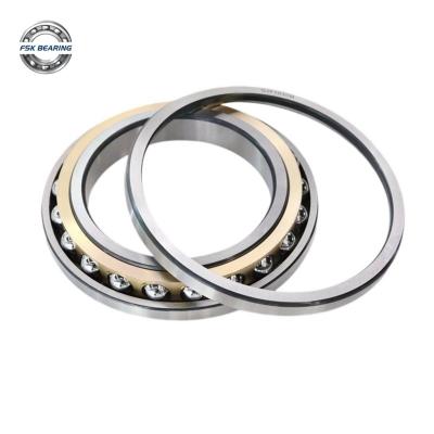 Cina ABEC-5 7320-B-XL-MP 66320 Single Row Angular Contact Ball Bearing 100*215*47 mm Brass Cage in vendita