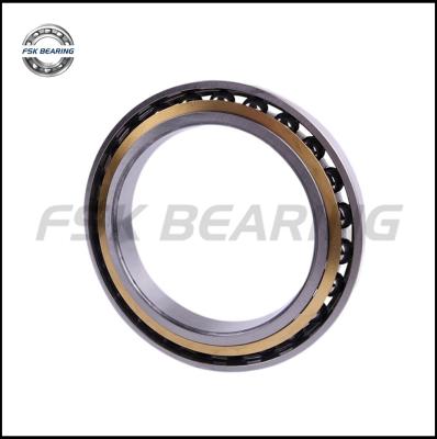 Cina ABEC-5 7320-B-XL-MP 66320 Single Row Angular Contact Ball Bearing 100*215*47 mm Brass Cage in vendita