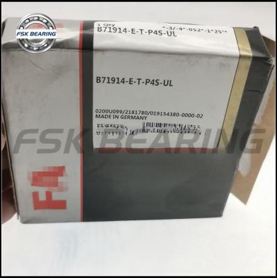 중국 슈퍼 정밀 B71914-E-T-P4S-UL B71914E 단일 줄 각성 접촉 공 베어 70x100x16mm 메트릭 크기 판매용