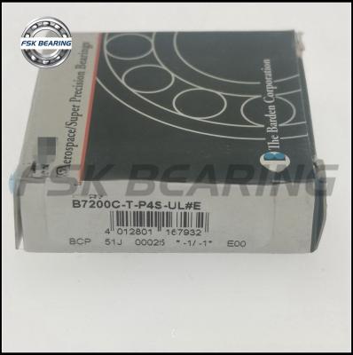 Chine Sans jointure B7200-C-T-P4S-UL roulement à billes angulaire à contact à rangée unique 10*30*9 mm pour broche de machine-outil à vendre