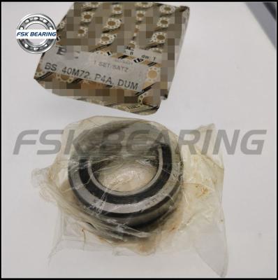China Single Direction BS40M72-P4A-DUM Angular Contact Thrust Ball Bearings 40*72*15 mm Metric Size for sale
