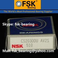 Cina Cuscinetti profondi dell'inserzione dei cuscinetti a sfera CS203DDU della scanalatura di NSK per la stampatrice in vendita