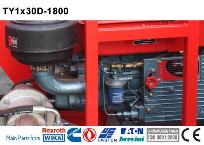 중국 오버헤드 라인 스트링 장비 30KN 수압 와이어 텐셔 판매용