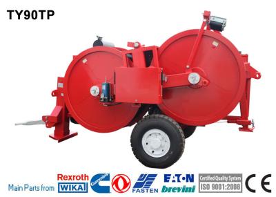 China Zugspannung 90kN Hydraulischer Spannungsmotor Cummins Motor Hydraulischer Drahtzieher zu verkaufen
