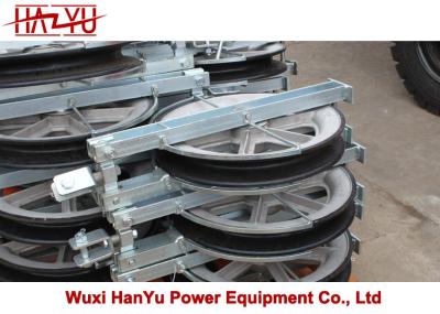 Cina SHD-660X100 Pulley singolo conduttore Stringing Pulley alluminio carico nominale 20kN in vendita