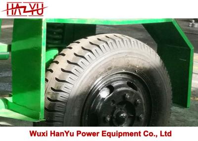 China 80 kN Kapazität Rollenträger Anhänger Luftleitung Stringing-Ausstattung zu verkaufen