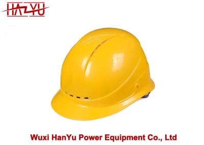 Cina BSH Casco di sicurezza giallo Cappelli duri per la costruzione di energia in vendita