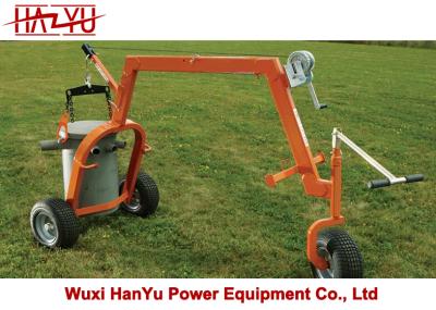 China Transformador de linha de alimentação Dolly com guincho Capacidade 1000 lb à venda