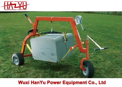 China Transformador de linha de alimentação Dolly com guincho Capacidade 1000 lb à venda