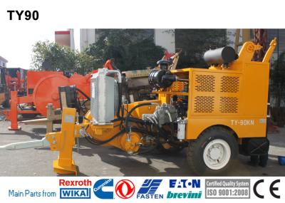 China Freileitungs-Montageausrüstung 9T Hydraulisch 90KN Seilzug zu verkaufen