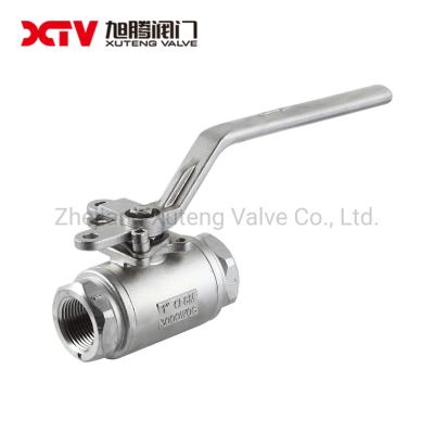 China SS316 Industrial Threaded Full Bore and Reduce Bore 1PC/2PC/3PC Ball Valve CE/SGS/ISO9001 for sale