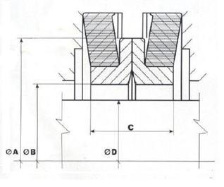 Chine L type joints de flottement à vendre