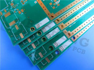 중국 60.7mil RO4003C 로프로 PCB 2층 몰입 금 회로판 판매용