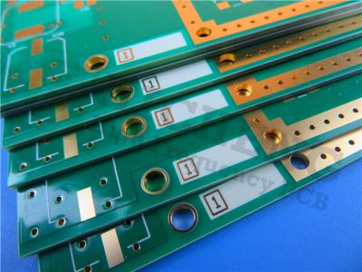 중국 60.7mil RO4003C 로프로 PCB 2층 몰입 금 회로판 판매용