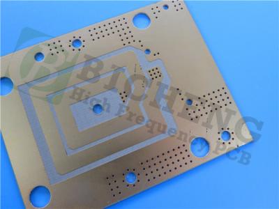 China Rogers RO3006 PCB 25mmil 2 capas de inmersión de oro placas de circuito en venta
