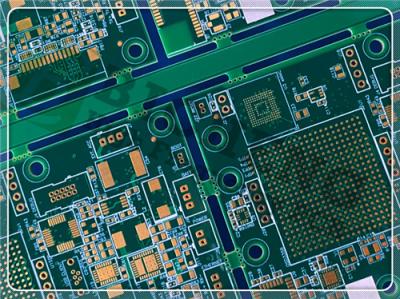 China HDI PCB híbrido de 8 capas de 1,5 mm en materiales RO4003C y S10002M en venta