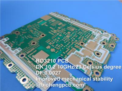 China Rogers RO3210 High Frequency PCB With 25mil Coating Immersion Gold for sale