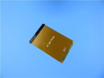 중국 단일층 플렉스 PCB는 LCD 연결기를 위한 폴리이미드 경화제로 1 온스 폴리이미드를 토대로 했습니다 판매용
