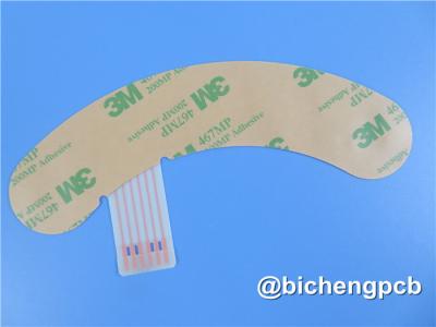 중국 3M 테이프 Tesa 테이프를 가진 폴리이미드 기질에 단 하나 편들어진 가동 가능한 PCBs FPC 판매용