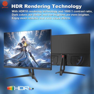 中国 カーブ 21.45 インチ ゲームモニター QHD UHD 解像度180Hz リフレッシュレート 空間節約設計 販売のため