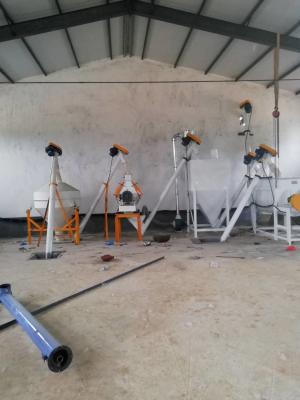 China Cadena de producción de la alimentación del polvo 15-25TPH para hacer la alimentación de las aves de corral en venta