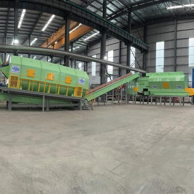 China Máquina de clasificación de desechos sólidos municipales 20t/D Máquina de segregación de desechos municipales en venta