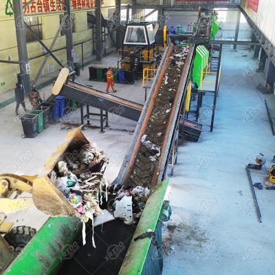 China Xrido AT-RDG1200 Máquina de clasificación de basura 20-100T/H Reciclaje de residuos municipales en venta