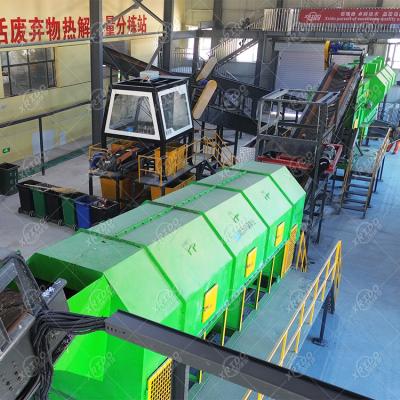 China Máquina clasificadora de basura con criba rotatoria Xrido AITE-RDG1200, 20-100T/H en venta