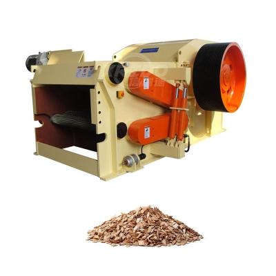 China High Capacity Drum Chipper Wood Chipper with 220V/380V Voltage 132 kW Power and 3T/h to 8T/h Capacity for sale