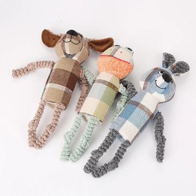 中国 キャンバス ピカピカの犬ペットおもちゃは健全な管のモルの子犬の歯生期のおもちゃ70gとの抵抗力があるかむ 販売のため