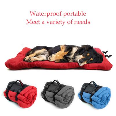China Vouwbare Draagbare Tweezijdige Koelhondauto Seat Mat Waterproof Te koop