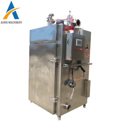 Cina la salsiccia di fumo del vapore in lotti della macchina 50kg della carne 304ss ha fumato l'attrezzatura di elaborazione del pesce in vendita
