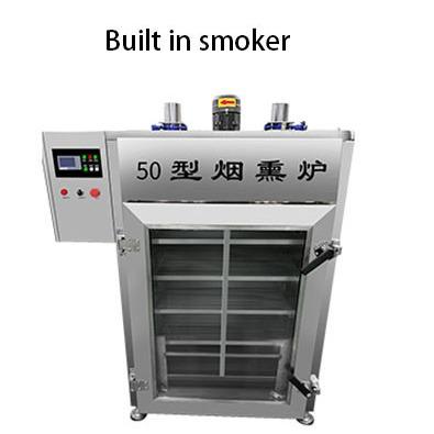 Cina Il lotto di fumo della macchina 50kg della carne Sus304 ha asciugato all'aria il pesce che fuma Oven House in vendita