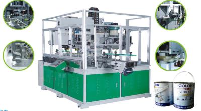 Chine La poignée en plastique soudant le rond de fer-blanc de Tin Container Making Machine For peut à vendre