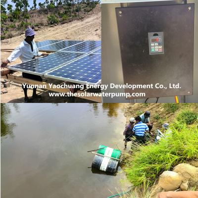 Cina Sistema della pompa solare di PV (modulo solare + invertitore + pompa idraulica solari della pompa) 1.1KW-22KW di PV in vendita