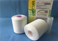 Cina Poliestere di cucito bianco puro di torsione 50s/2 che tricotta filato con la metropolitana di plastica in vendita
