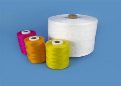 China Fio girado do poliéster de Knotlee núcleo de grande resistência branco cru para costurar à venda